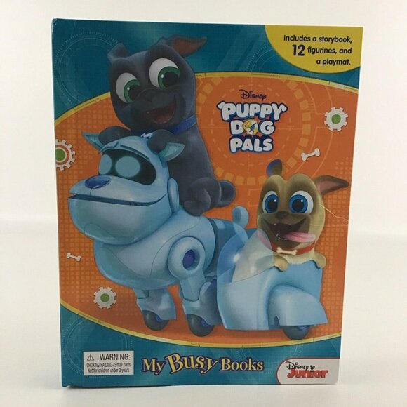 Disney | Toys | Disney Junior My Busy Books Puppy Dog Pals Storybook ...